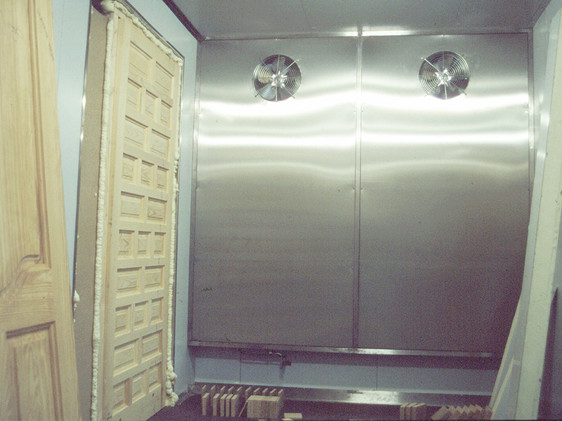 Calorimetric chambers for air conditioning equipment