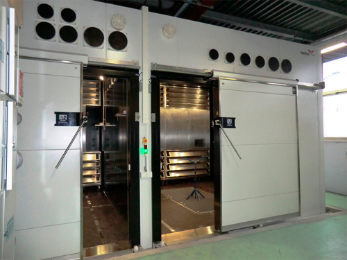 Calorimetric chambers for air conditioning equipment